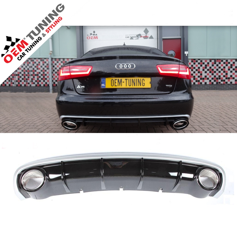 AUDI RS6 Diffuser | A6 4G C7 | 2011-2014 | Avant & Sedan - OEM Tuning