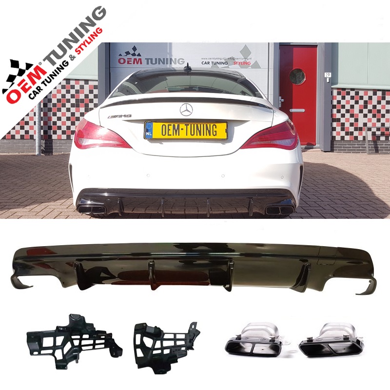 MERCEDES-BENZ C117 X117 CLA 45 | AMG LOOK DIFFUSER | 2016 - 2019 | OEM ...