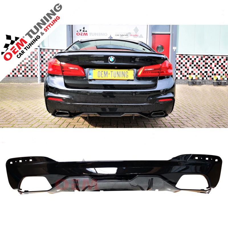 BMW 5 serie G30/G31 | M-Performance Diffuser M-TECH | Carbon - OEM Tuning