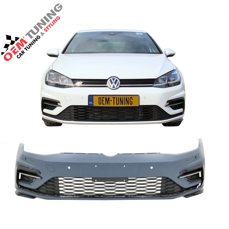 VW GOLF 7.5 R-LINE Voorbumper | GOLF VII FACELIFT | 2017 - 2020 - OEM ...