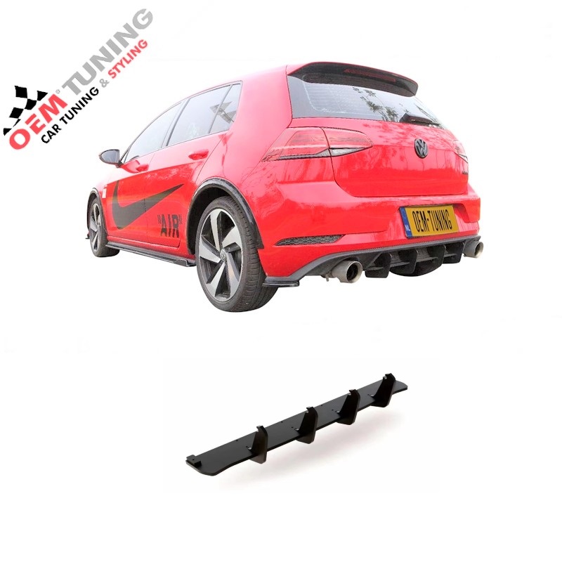 TCR diffuser extension VW Golf 7.5 GTI| OEM look | 2017- 2020 | - OEM ...