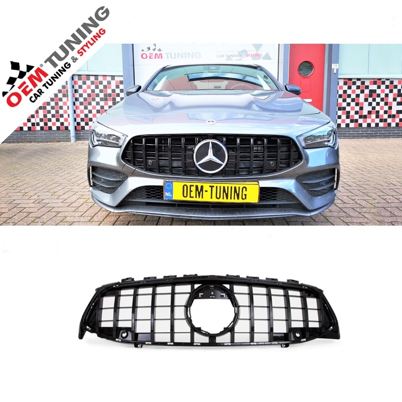 CLA W118 | GTR GRILLE | full black | 2019 - 2023 | - OEM Tuning