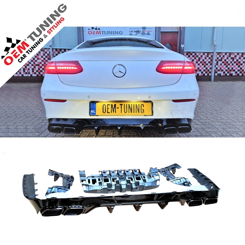 Mercedes-Benz E-Class Coupe /cabrio c238 AMG E63 Diffuser - OEM Tuning