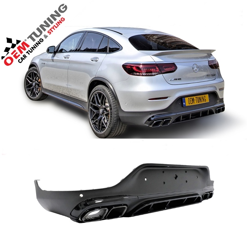 Mercedes-Benz GLC Coupé | C253 | 63 AMG Diffuser | 2016-2022 | Facelift ...