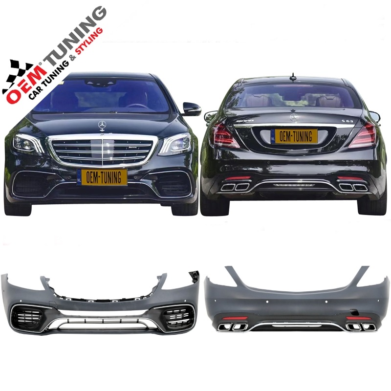 Bodykit geschikt voor S-Klasse W222 | S63 AMG Style | 2013-2017 | OEM ...