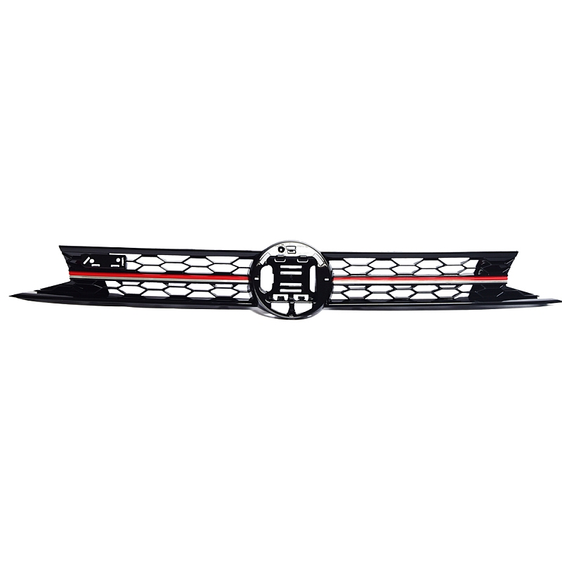 GRILLE geschikt voor POLO 2G | GTI-LOOK | 2017-2021 | Hoogglans Zwart ...