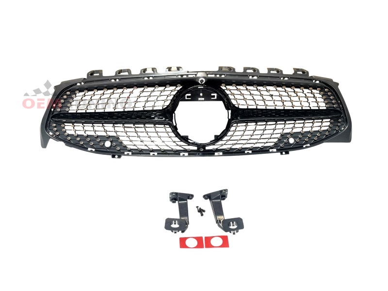 Mercedes-benz CLA W118 | black diamond grille | 2019 – 2023 - OEM Tuning