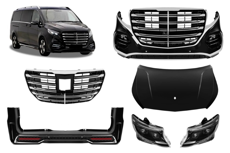 2024 AMG look bodykit voor de Mercedes VITO | 2014-2022 | - OEM Tuning