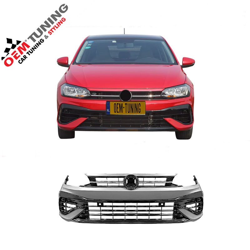 VW POLO AW 2G | Golf 8 R Look Voorbumper | 2017-2021 | - OEM Tuning